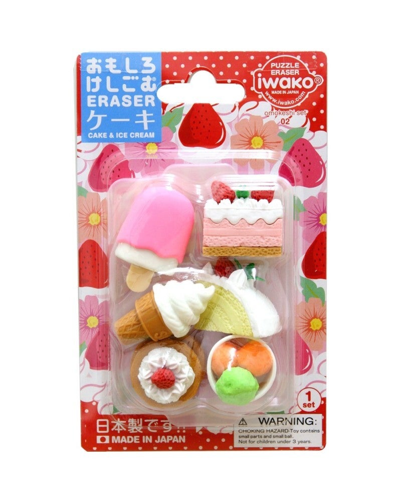 IWAKO Eraser Blister Pack | ICHIMARU BEAUTY